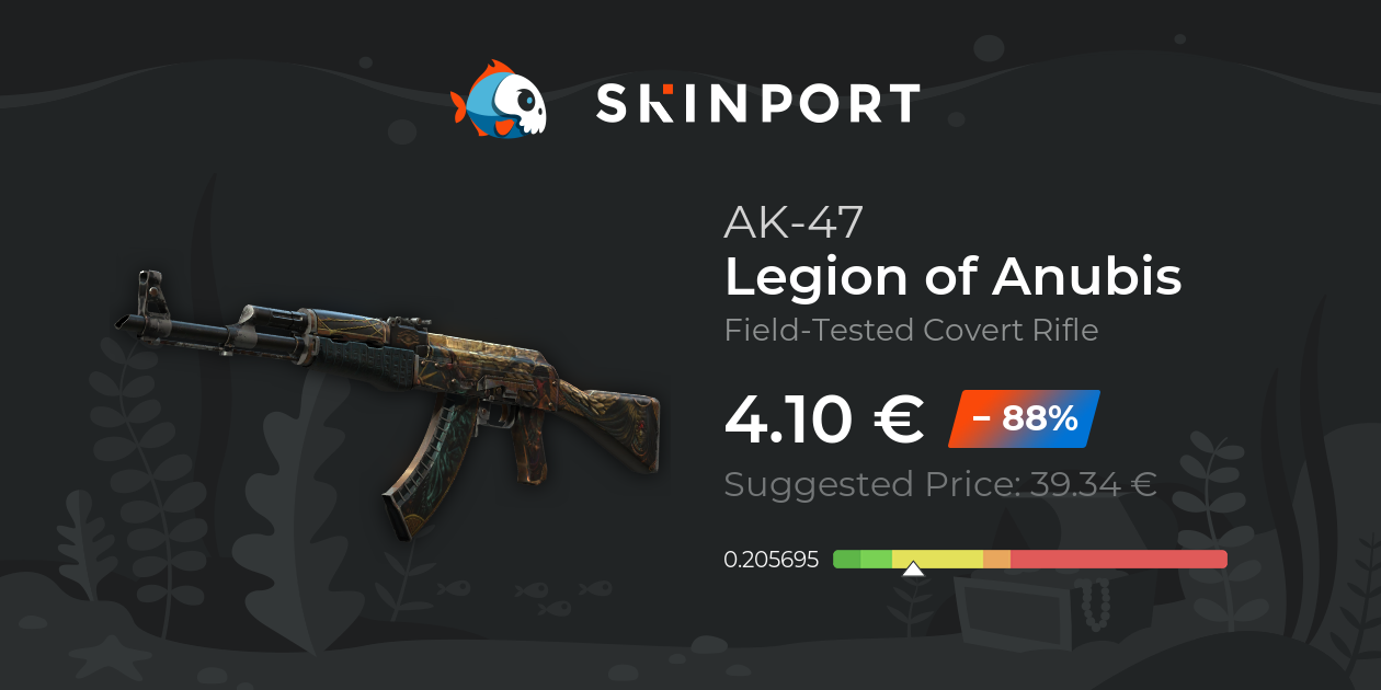 AK-47 | Legion of Anubis (Field-Tested) - Counter-Strike 2 - Skinport