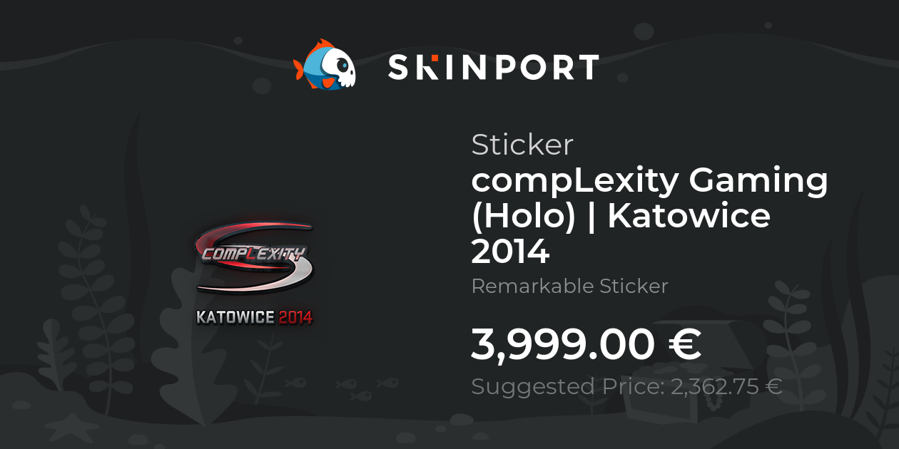 Sticker | compLexity Gaming (Holo) | Katowice 2014 - Counter-Strike 2 ...