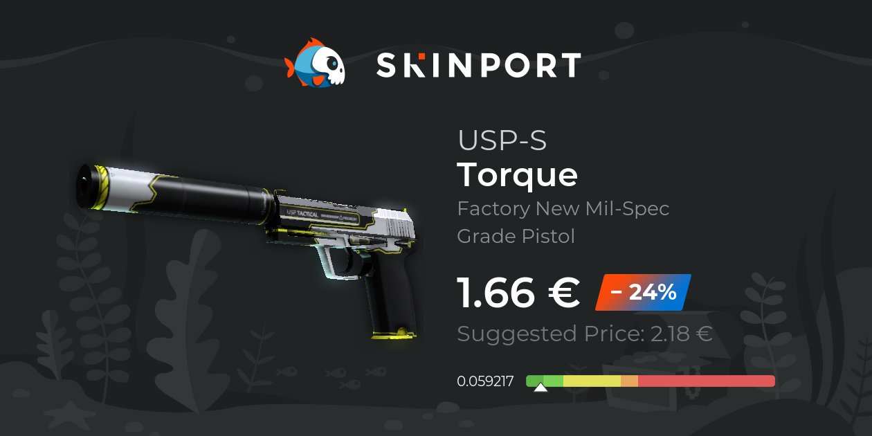 USP-S | Torque (Factory New) - Counter-Strike 2 - Skinport