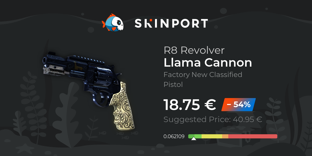 R8 Revolver | Llama Cannon (Factory New) - Counter-Strike 2 - Skinport