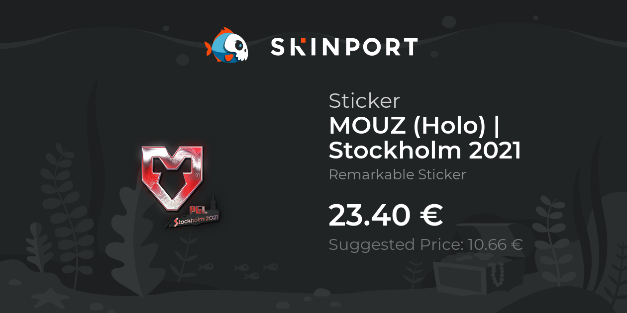 Sticker | MOUZ (Holo) | Stockholm 2021 - Counter-Strike 2 - Skinport