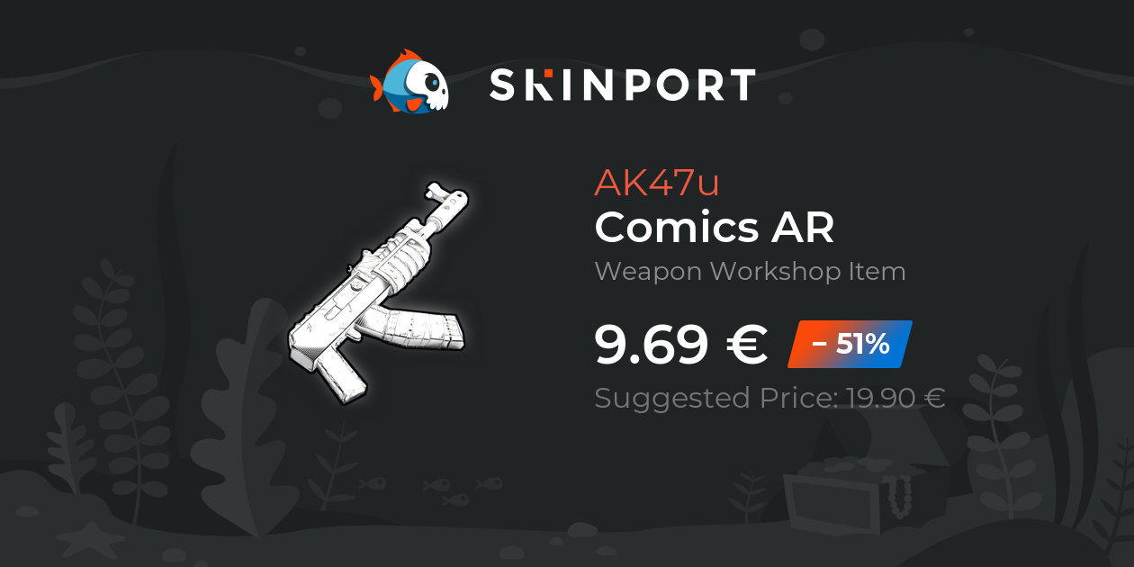 Comics AR - Rust - Skinport