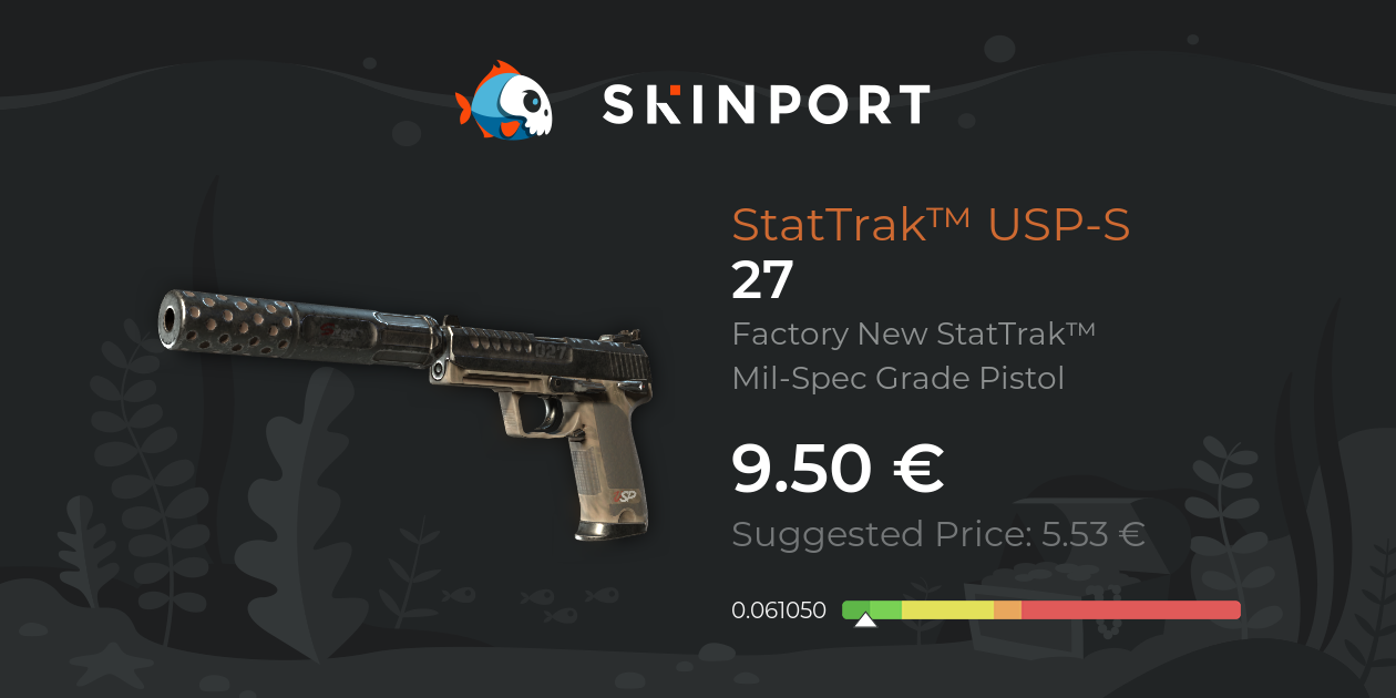 StatTrak™ USP-S | 27 (Factory New) - Counter-Strike 2 - Skinport