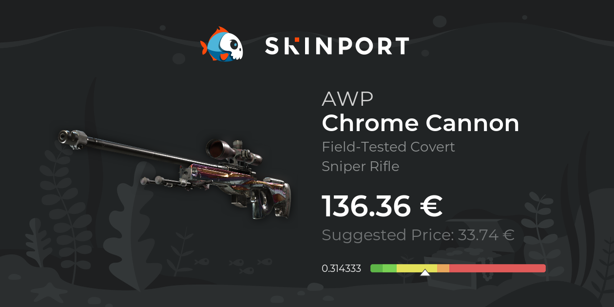 AWP | Chrome Cannon (Field-Tested) - Counter-Strike 2 - Skinport