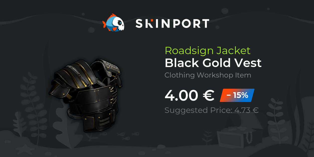 Black Gold Vest - Rust - Skinport