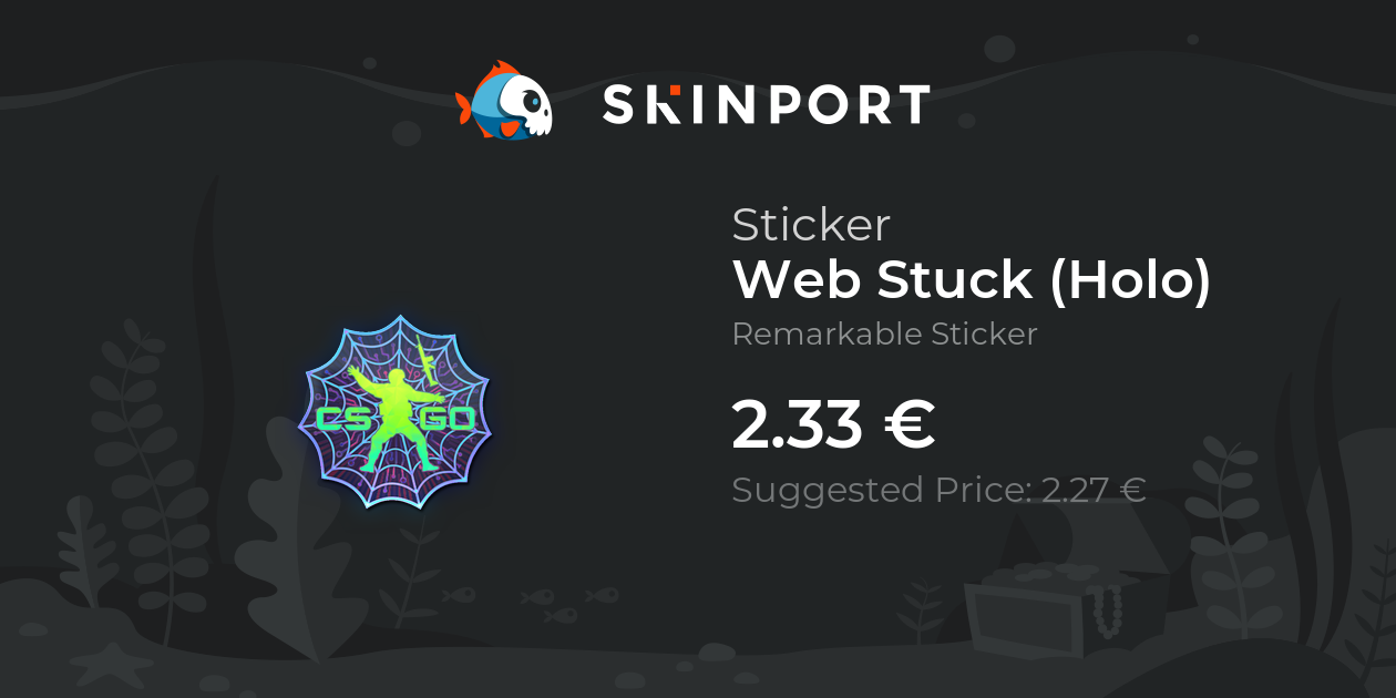 Sticker | Web Stuck (Holo) - Counter-Strike 2 - Skinport