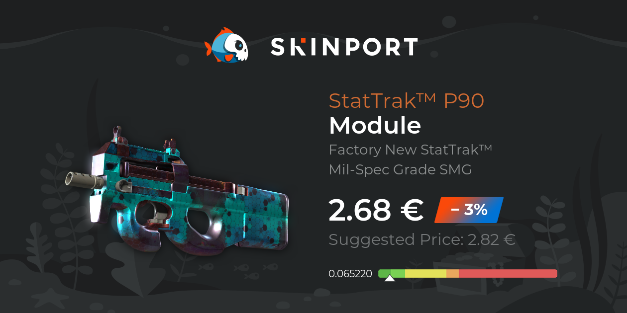 StatTrak™ P90 | Module (Factory New) - Counter-Strike 2 - Skinport