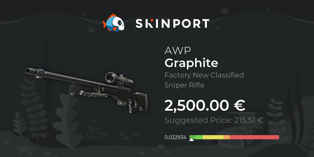 AWP | Graphite (Factory New) - Counter-Strike 2 - Skinport