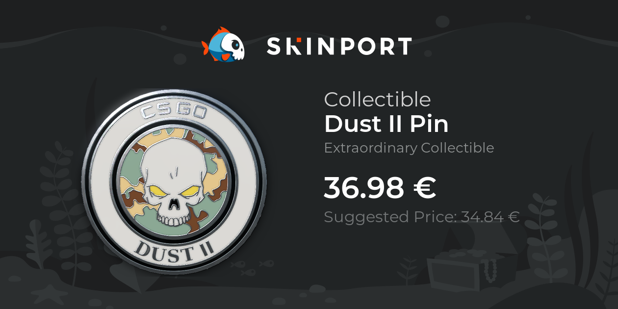 Dust II Pin - Counter-Strike 2 - Skinport