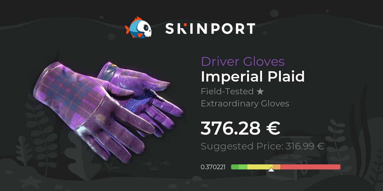 Driver Gloves | Imperial Plaid (Field-Tested) - Counter-Strike 2 - Skinport