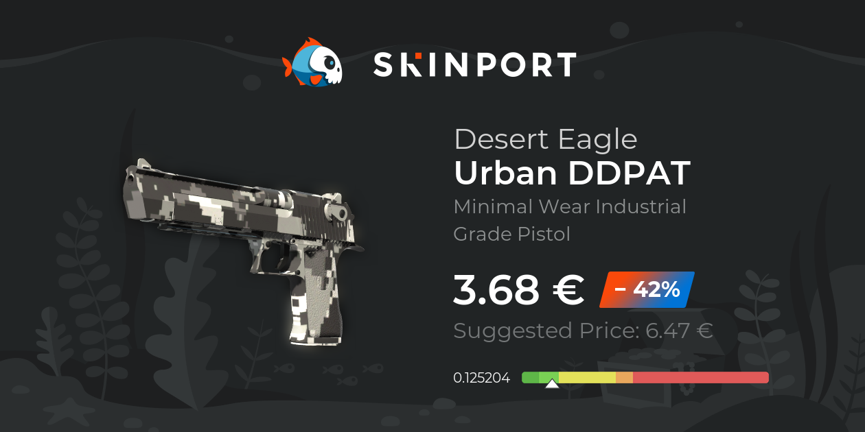 Desert Eagle | Urban DDPAT (Minimal Wear) - Counter-Strike 2 - Skinport
