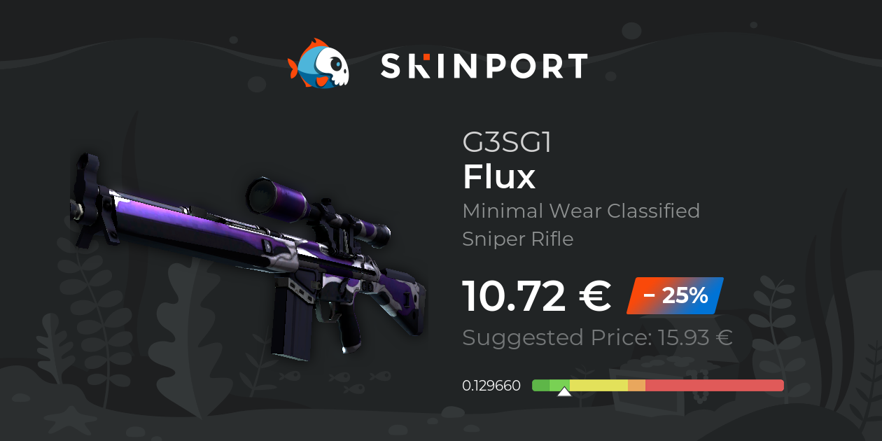 G3SG1 | Flux (Minimal Wear) - CS:GO - Skinport