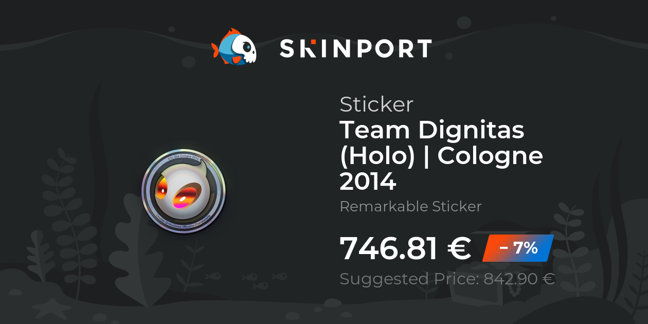 Sticker | Team Dignitas (Holo) | Cologne 2014 - Counter-Strike 2 - Skinport