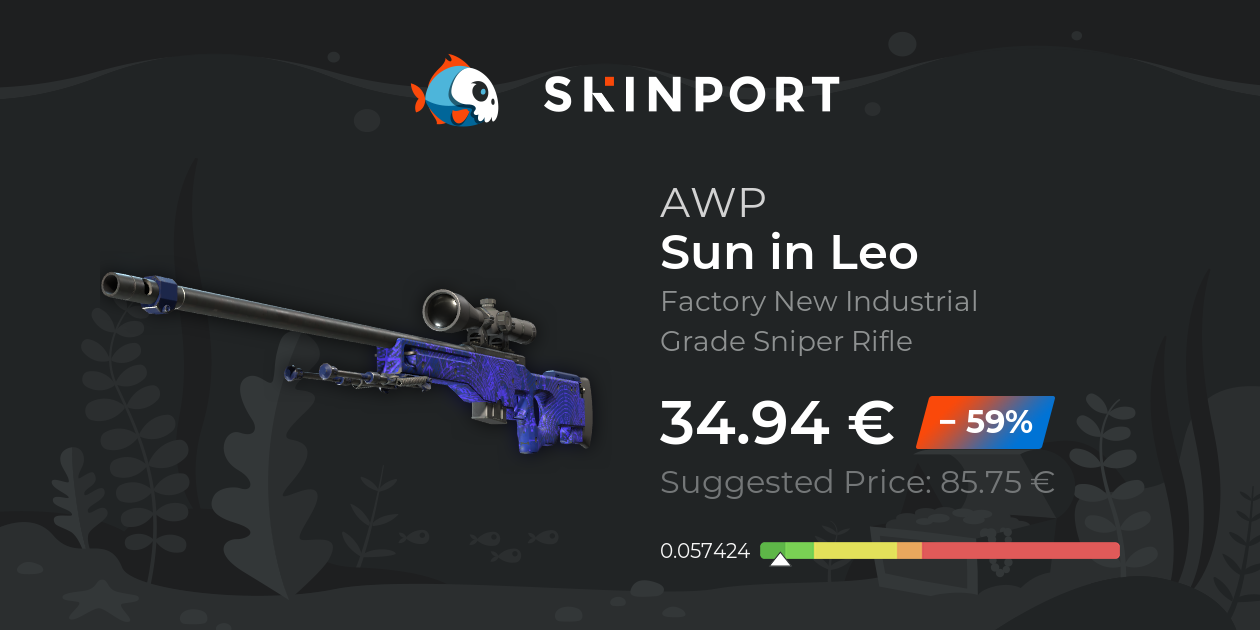 AWP | Sun in Leo (Factory New) - Counter-Strike 2 - Skinport