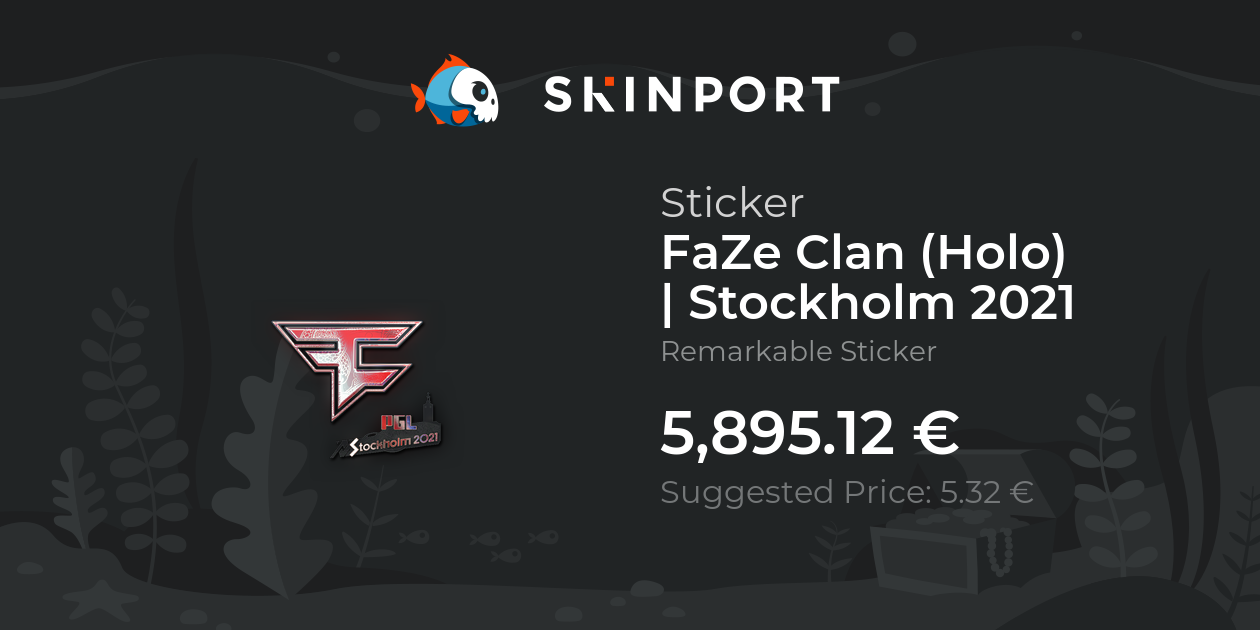 Sticker | FaZe Clan (Holo) | Stockholm 2021 - Counter-Strike 2 - Skinport