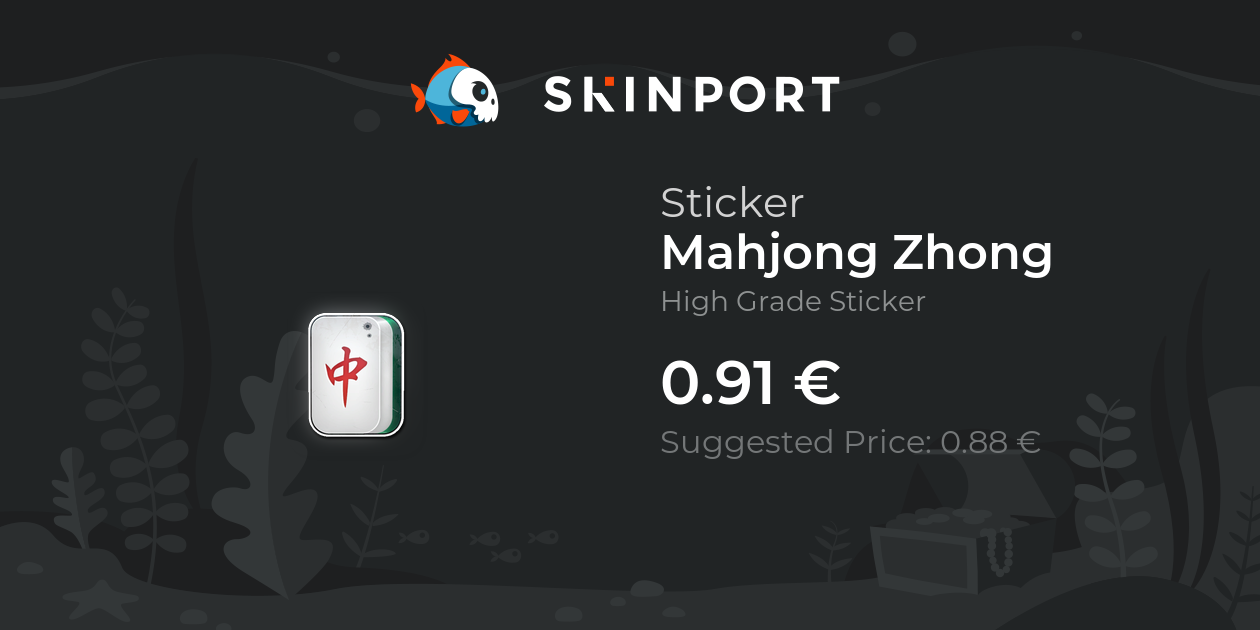 Sticker | Mahjong Zhong - CS2 - Skinport Sticker | Mahjong Zhong - CS2 - Skinport
