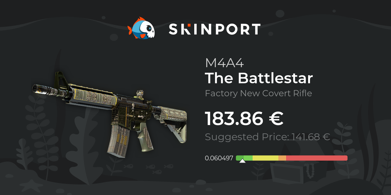 M4A4 | The Battlestar (Factory New) - Counter-Strike 2 - Skinport