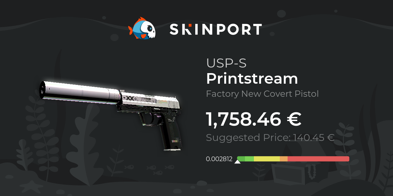 USP-S | Printstream (Factory New) - Counter-Strike 2 - Skinport