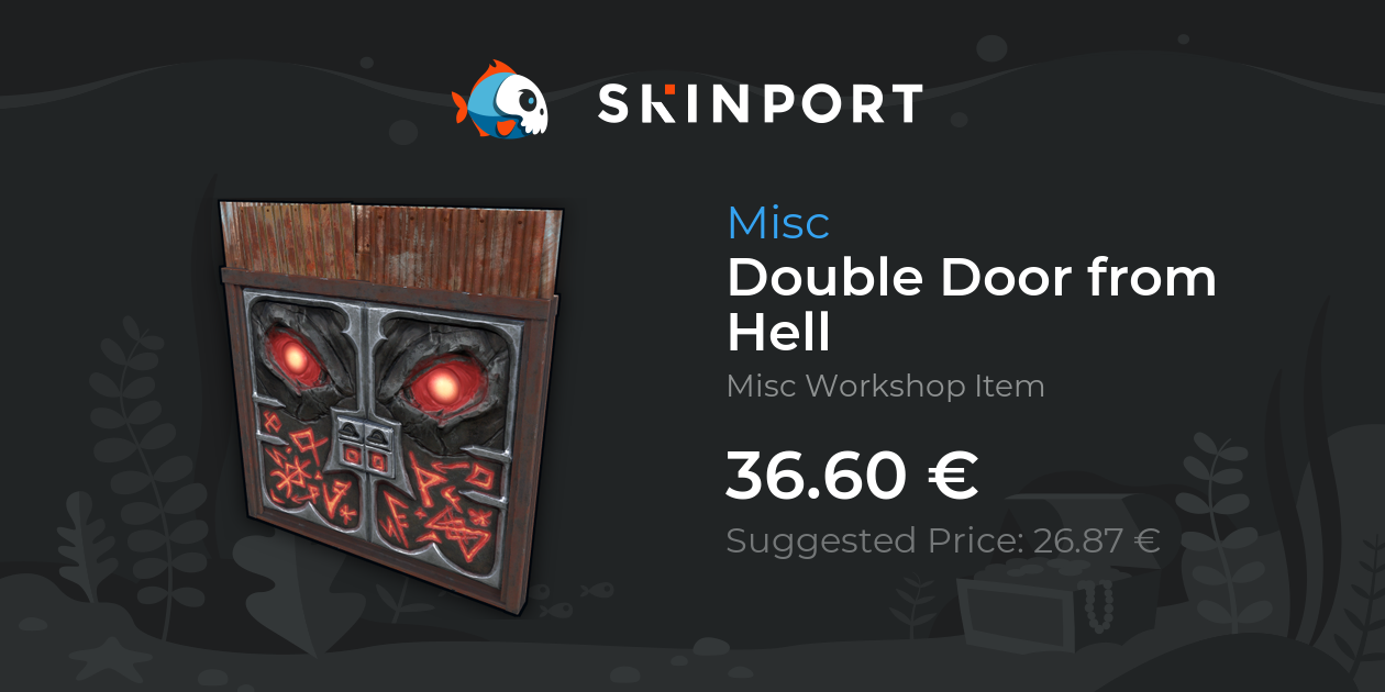 Double Door from Hell - Rust - Skinport