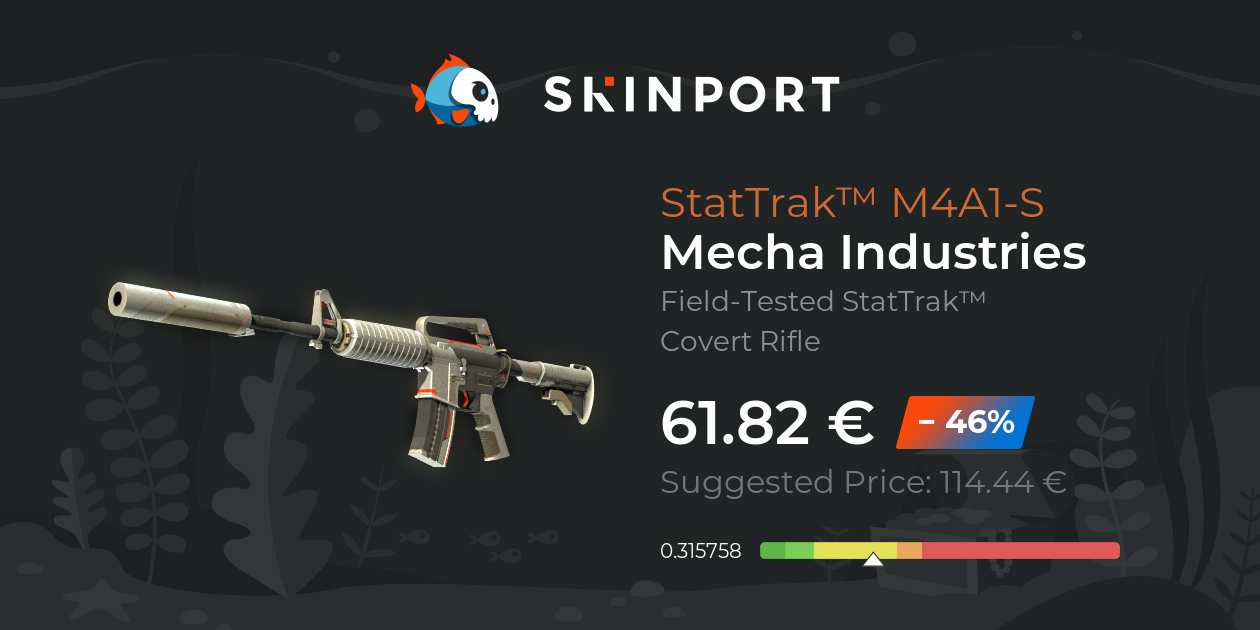 StatTrak™ M4A1-S | Mecha Industries (Field-Tested) - Counter-Strike 2 ...