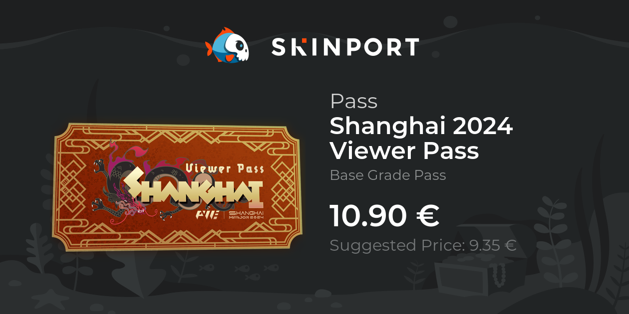 Shanghai 2024 Viewer Pass - Counter-Strike 2 - Skinport