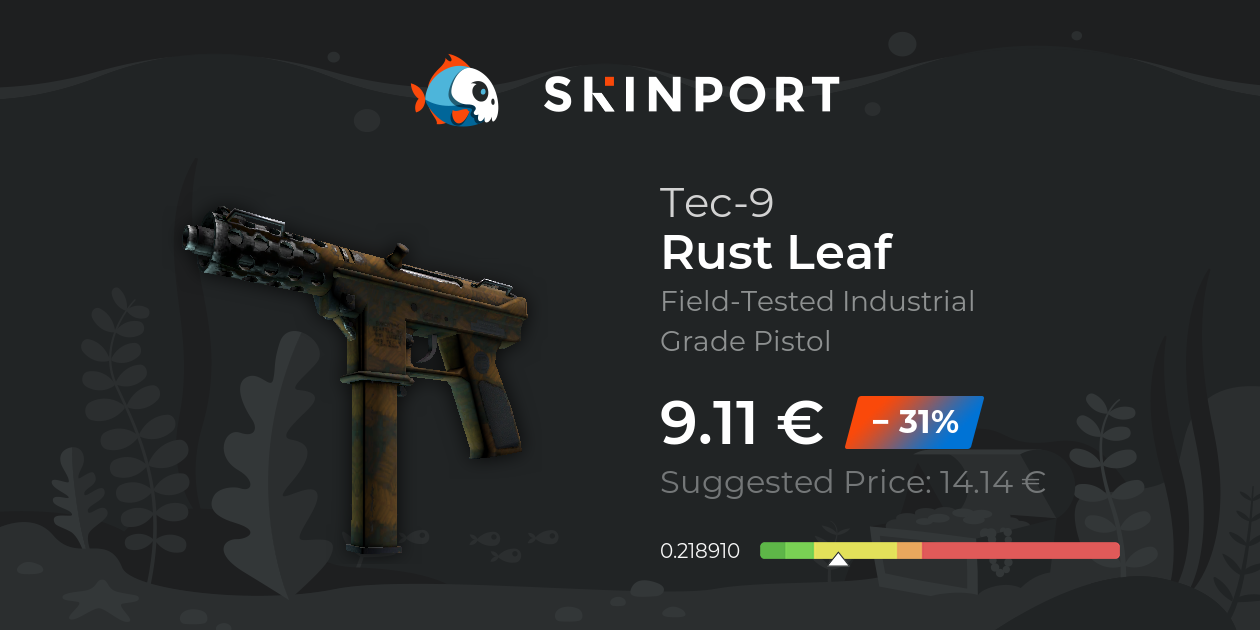 Tec-9 | Rust Leaf (Field-Tested) - CS:GO - Skinport