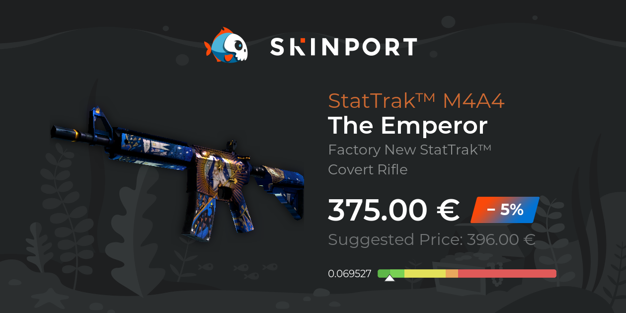 StatTrak™ M4A4 | The Emperor (Factory New) - CS2 - Skinport