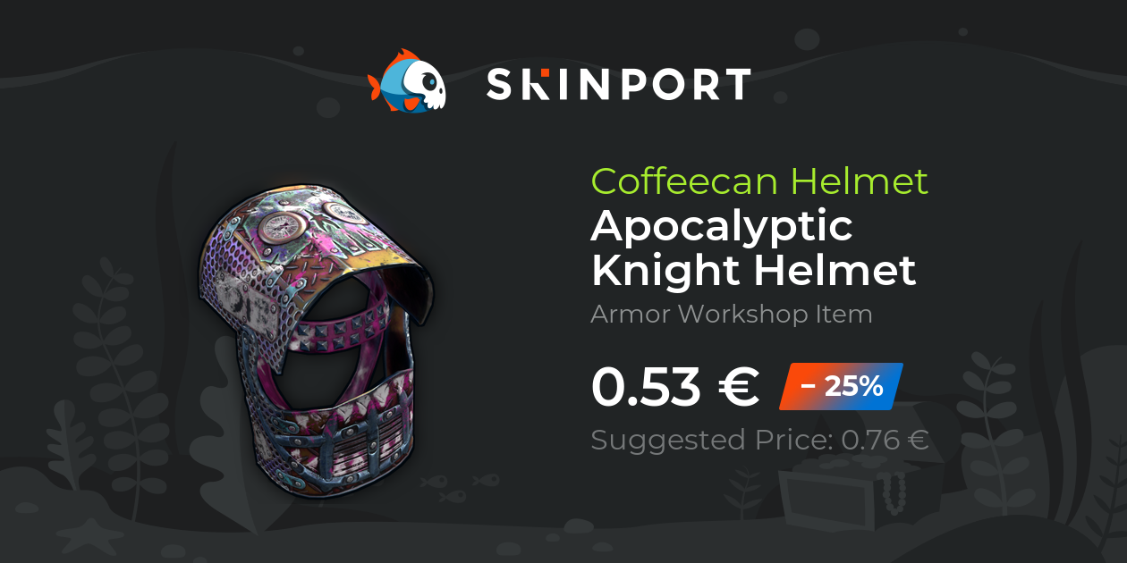 Apocalyptic Knight Helmet - Rust - Skinport
