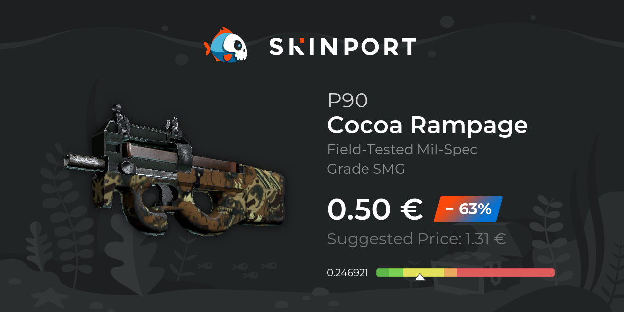 P90 | Cocoa Rampage (Field-Tested) - Counter-Strike 2 - Skinport