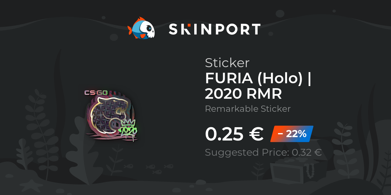 Sticker | FURIA (Holo) | 2020 RMR - Counter-Strike 2 - Skinport