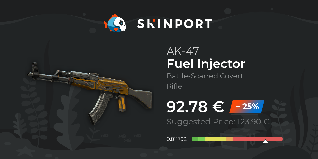 AK-47 | Fuel Injector (Battle-Scarred) - Counter-Strike 2 - Skinport
