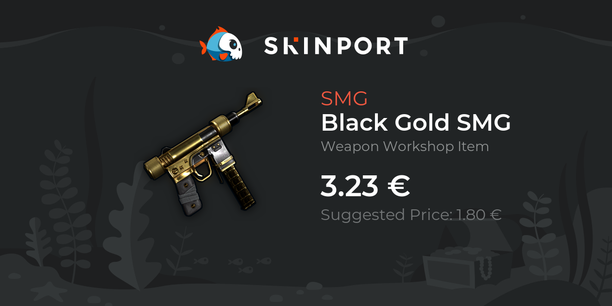 Black Gold SMG - Rust - Skinport