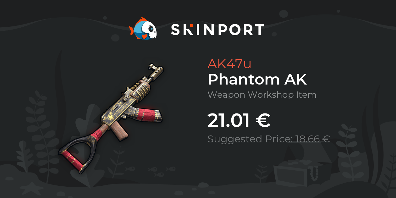 Phantom AK - Rust - Skinport