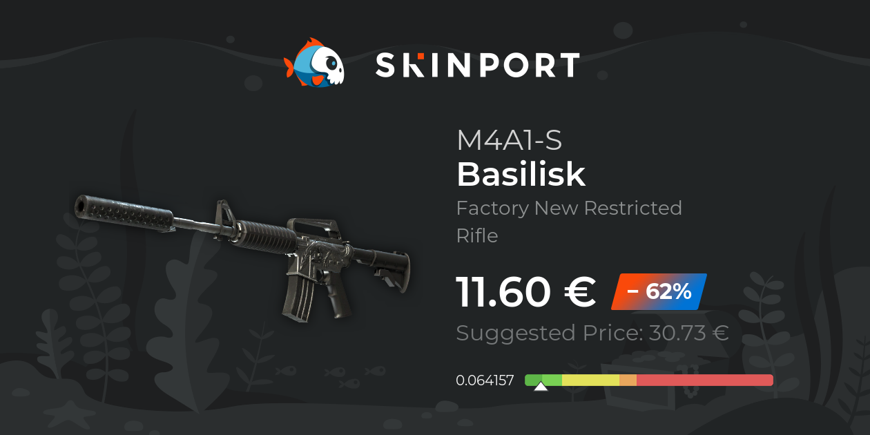 M4A1-S | Basilisk (Factory New) - Counter-Strike 2 - Skinport