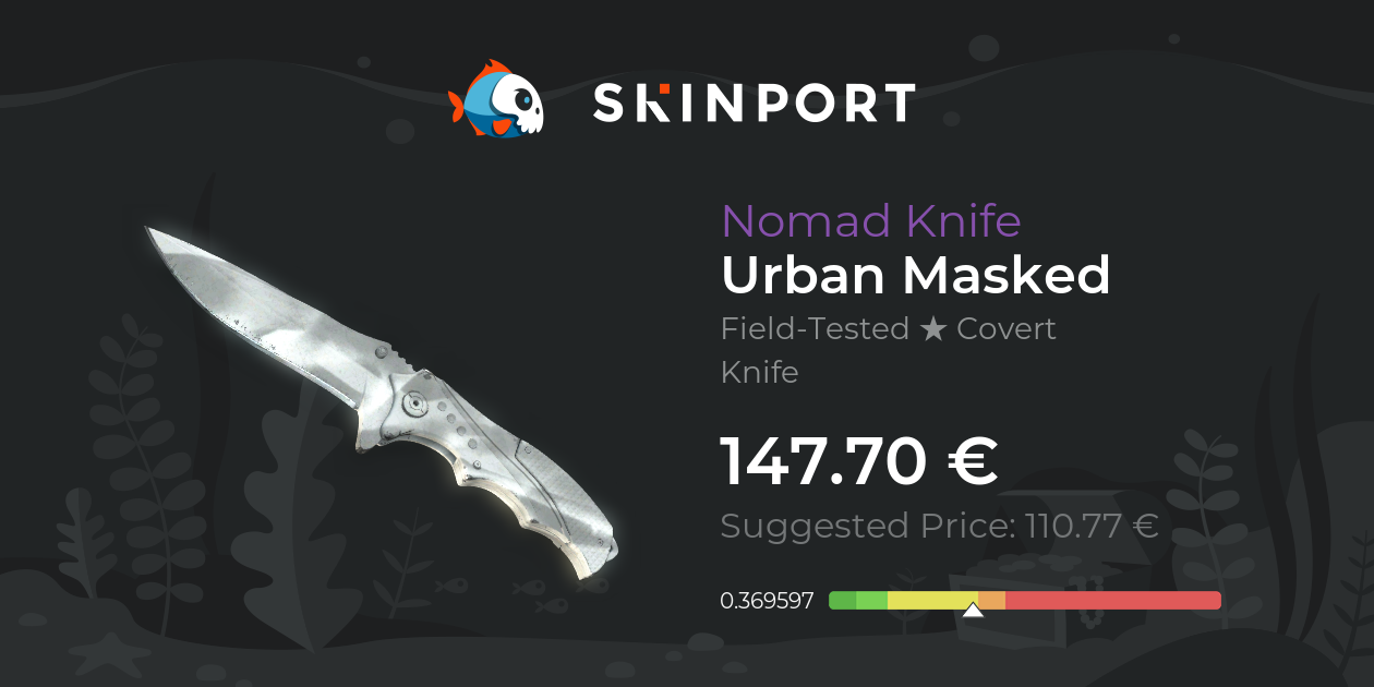 Nomad Knife | Urban Masked (Field-Tested) - Counter-Strike 2 - Skinport