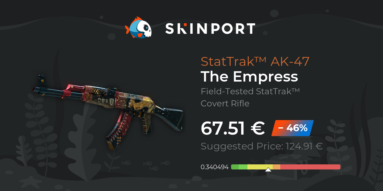 StatTrak™ AK-47 | The Empress (Field-Tested) - Counter-Strike 2 - Skinport