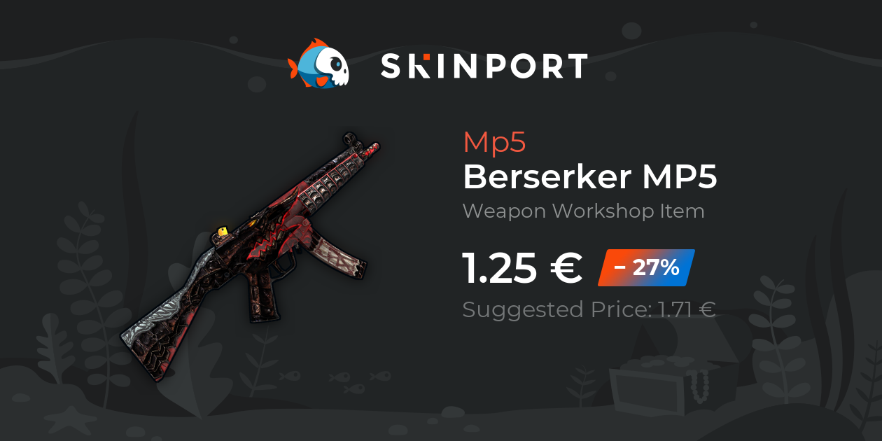 Berserker MP5 - Rust - Skinport