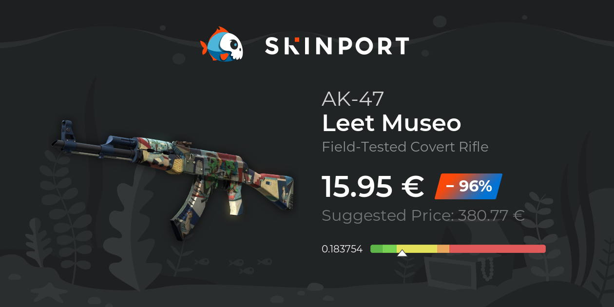 AK-47 | Leet Museo (Field-Tested) - Counter-Strike 2 - Skinport