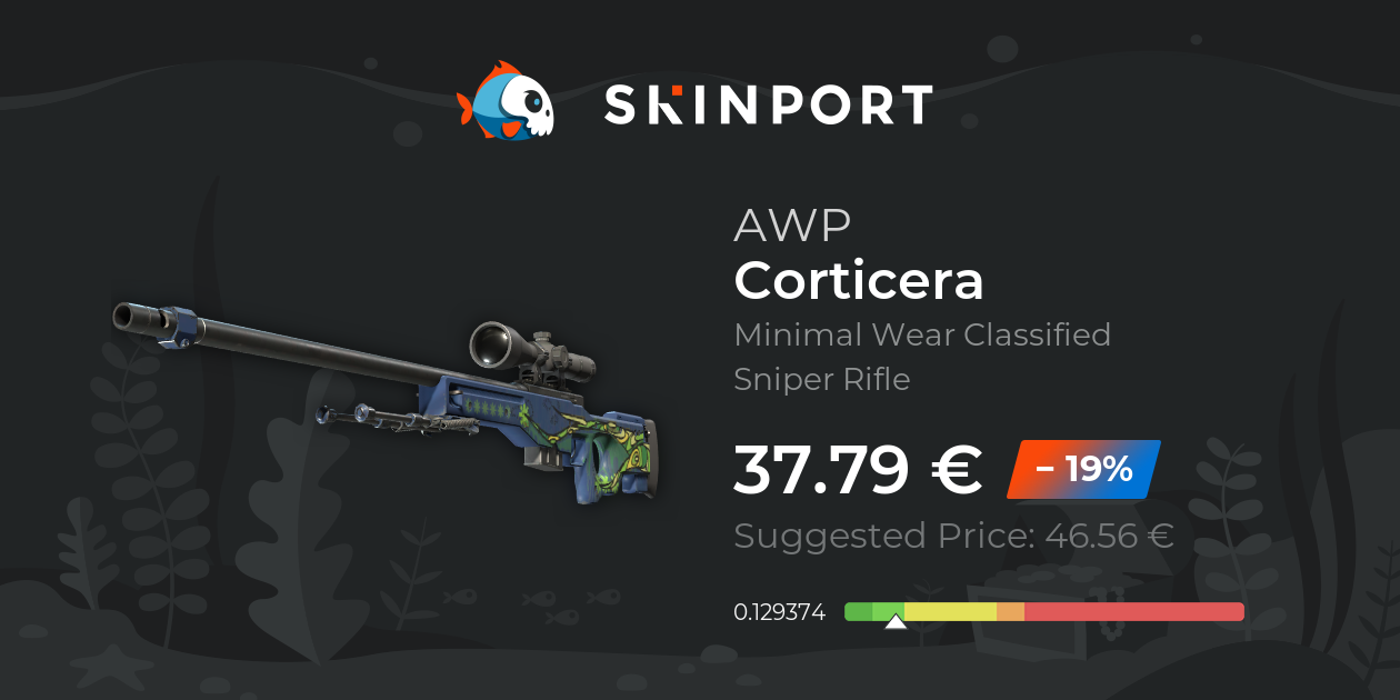 AWP | Corticera (Minimal Wear) - Counter-Strike 2 - Skinport