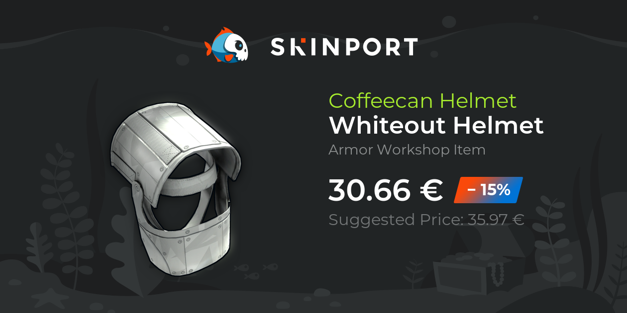 Whiteout Helmet - Rust - Skinport