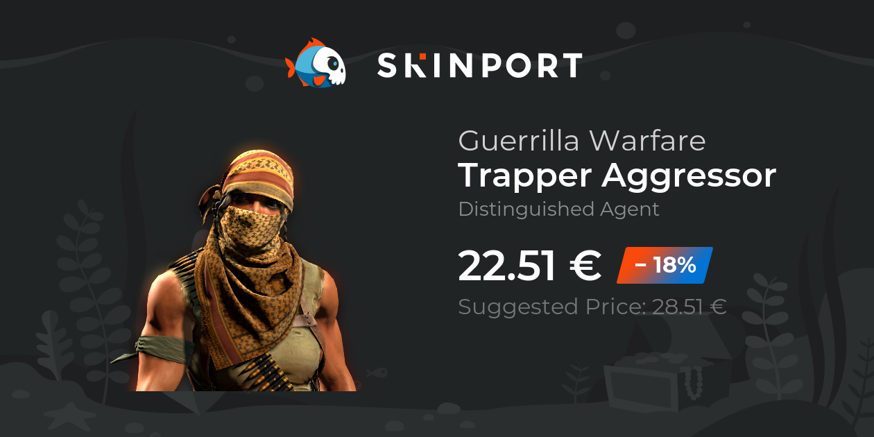 Trapper-Aggressor | Guerilla - Counter-Strike 2 - Skinport