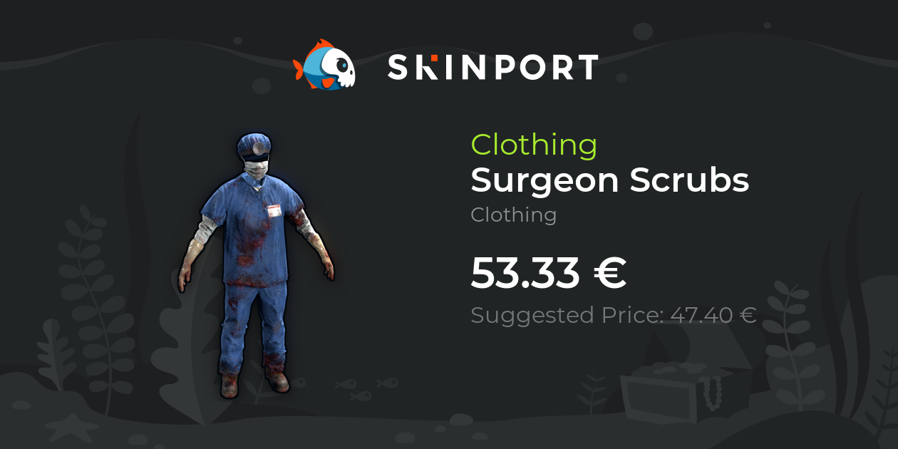 Surgeon Scrubs - Rust - Skinport