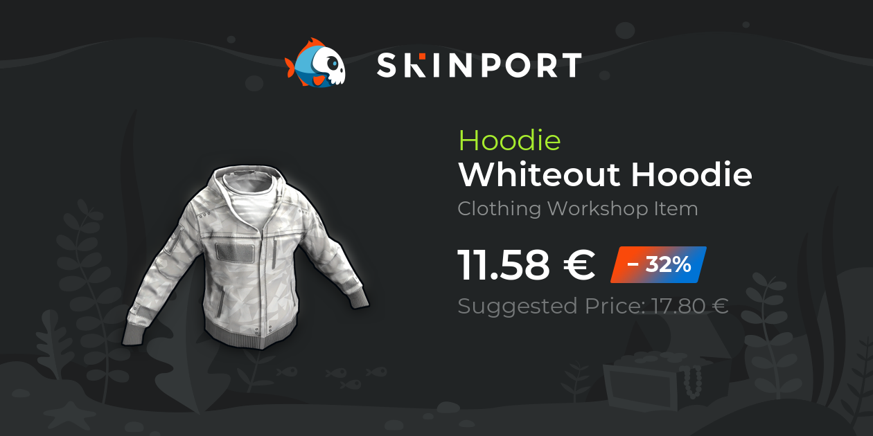 Whiteout Hoodie - Rust - Skinport