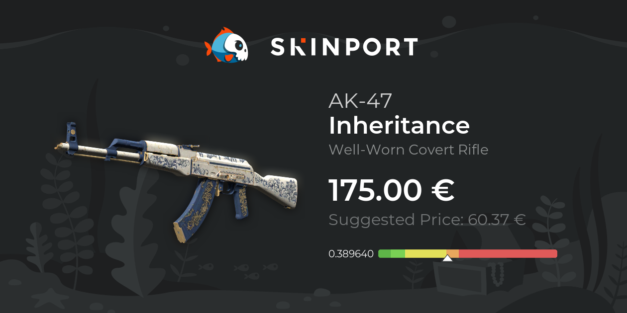 AK-47 | Inheritance (Well-Worn) - Counter-Strike 2 - Skinport