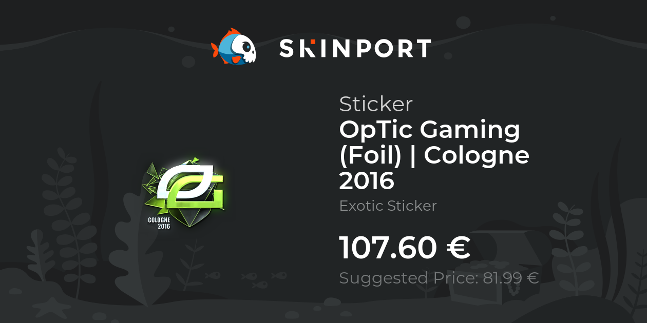 Sticker | OpTic Gaming (Foil) | Cologne 2016 - Counter-Strike 2 - Skinport