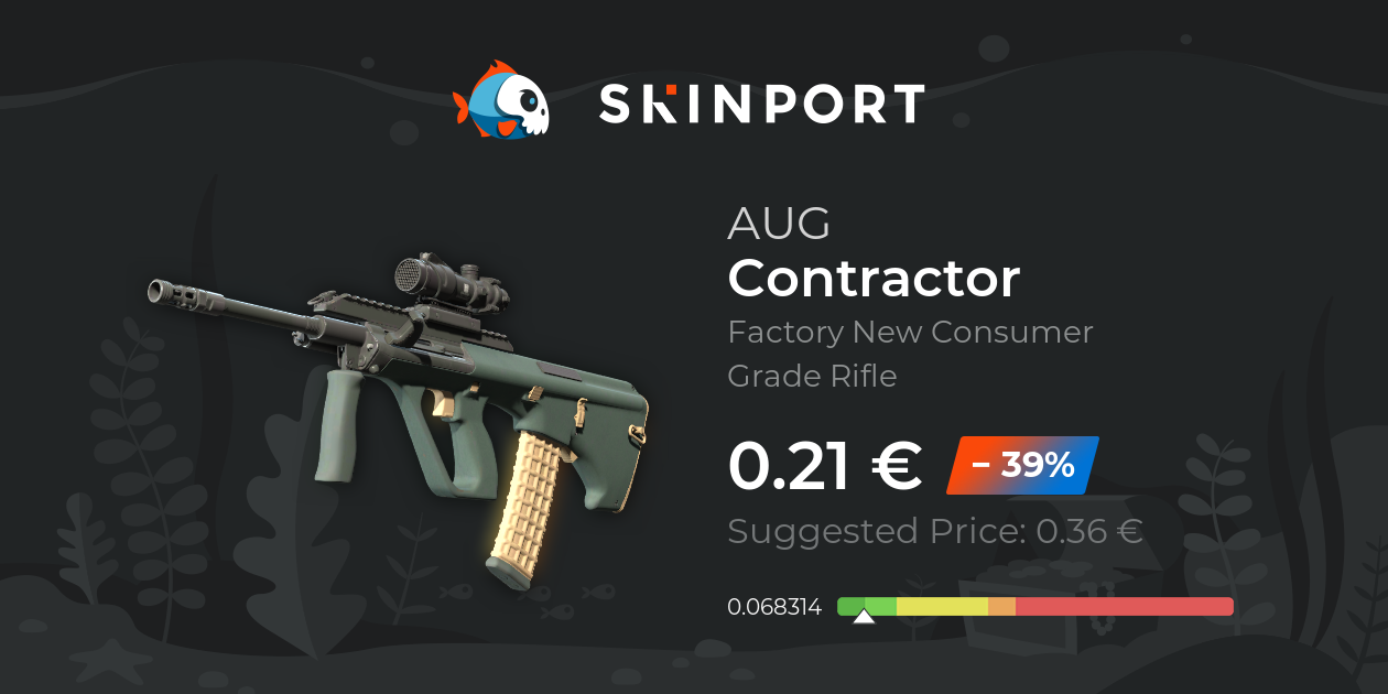 AUG | Contractor (Factory New) - Counter-Strike 2 - Skinport