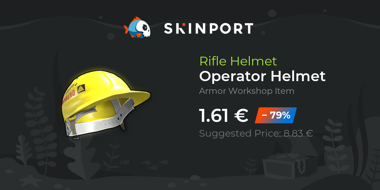 Operator Helmet - Rust - Skinport