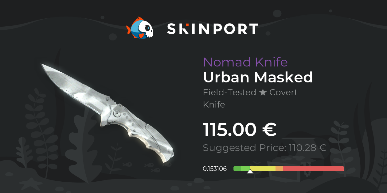 Nomad Knife | Urban Masked (Field-Tested) - Counter-Strike 2 - Skinport