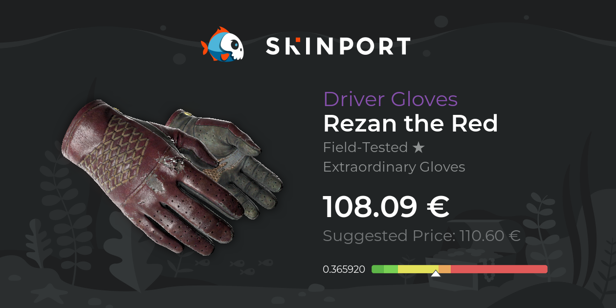 Driver Gloves | Rezan the Red (Field-Tested) - CS2 - Skinport