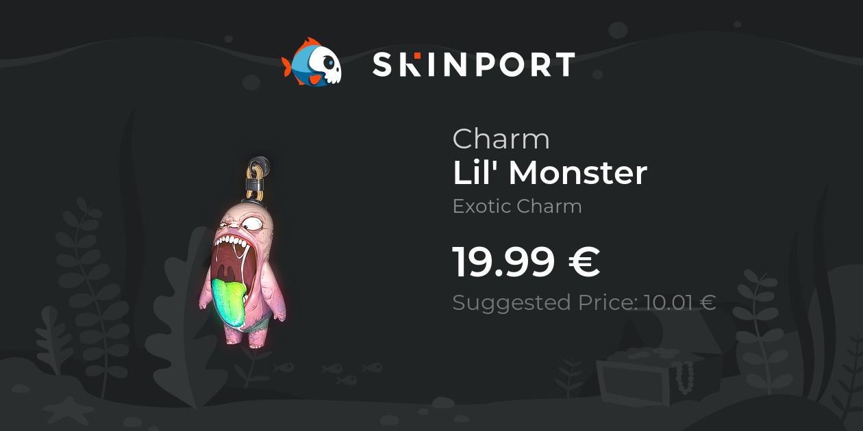 Charm | Lil' Monster - Counter-Strike 2 - Skinport